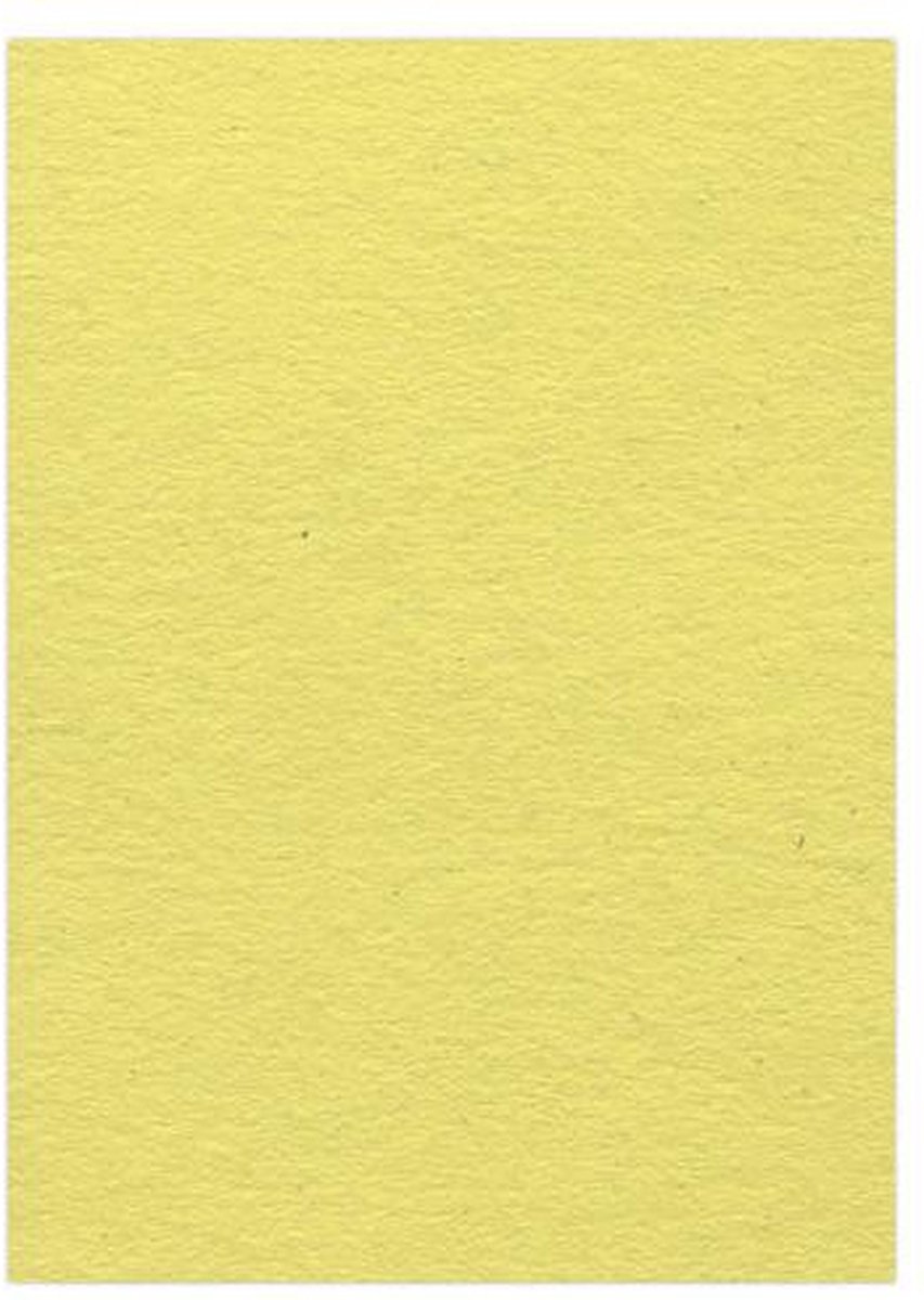 Cardstock 270 grs -50 x 70 cm - Lemon 25 stuks | bol.com