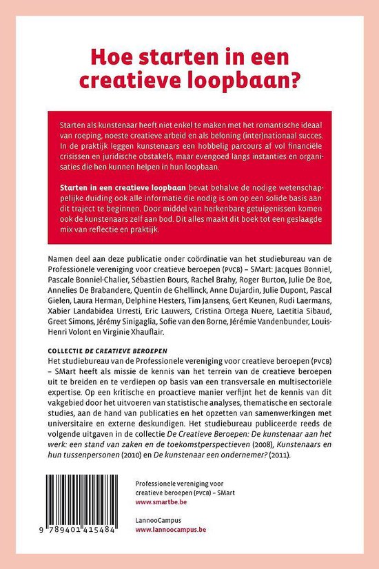 Starten in een creatieve loopbaan (E-boek) (ebook), Smart ...