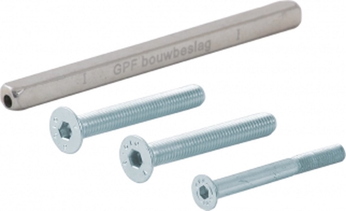 GPF BEV.SET TBV VH BESLAG DD54MM KRUK/KRUK | bol.com