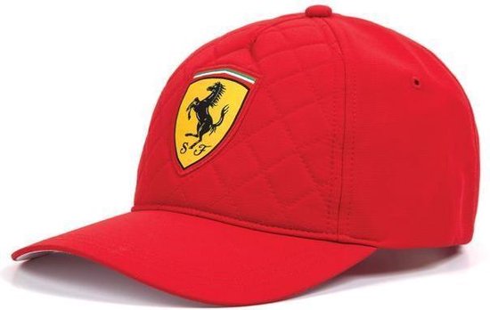 Ferrari Quilt Cap Rood | bol.com