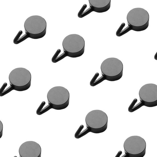 Zelfklevende haakjes kunststof | 10 stuks | bol.com