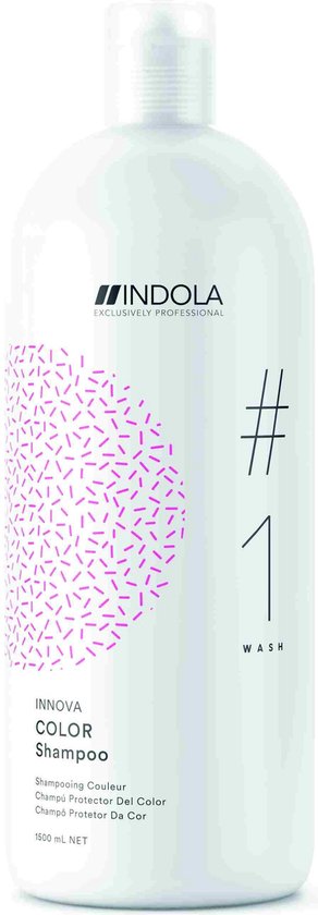 Indola Innova Color Shampoo-1500 ml - vrouwen - Voor | bol