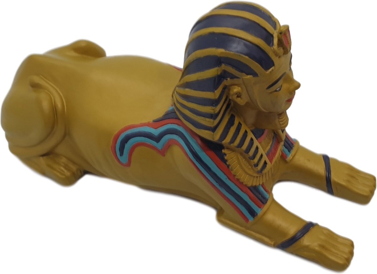 Egypte beeldjes sfinx decoratie 10cm hoog – uit toetanchamon tijd ...