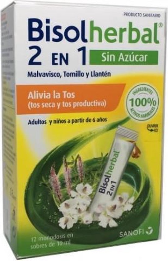 Bisolherbal 2 En 1 Sin Azucar 120ml | bol