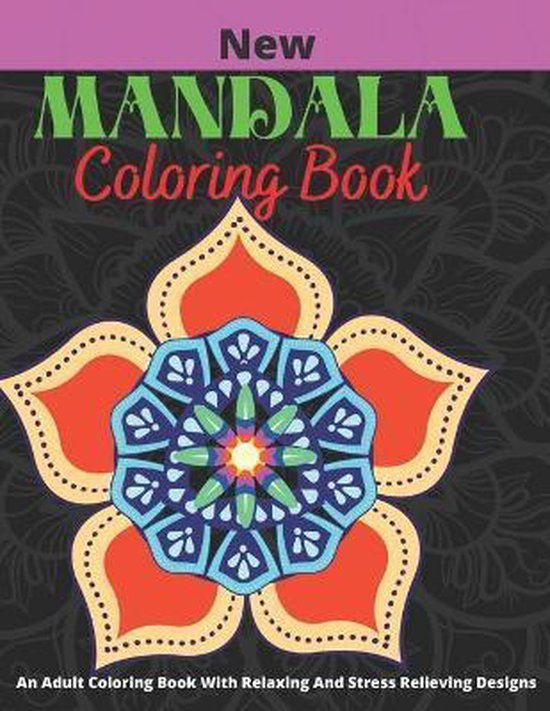 New Mandala Coloring Book, Alicia Press | 9798674609186 | Boeken | bol