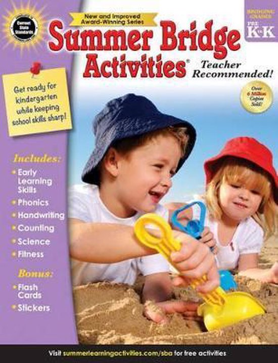 Summer Bridge Activities Bridging Grades PreK to K | 9781483815794 ...