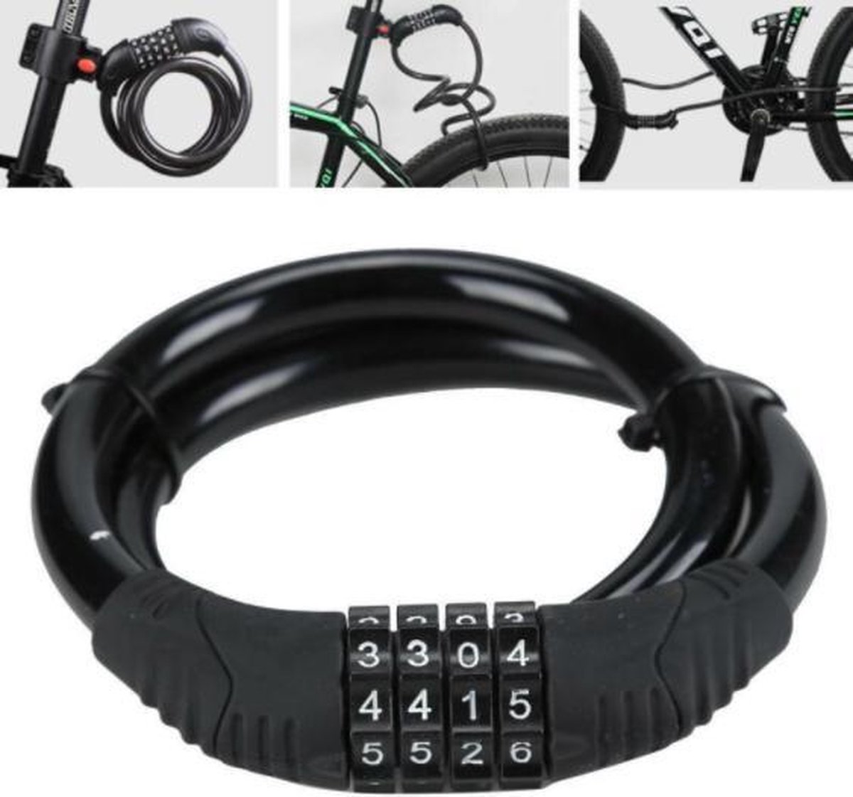 Cijferslot voor je fiets - Fietsen - Fietsslot - cijferslot - zonder ...