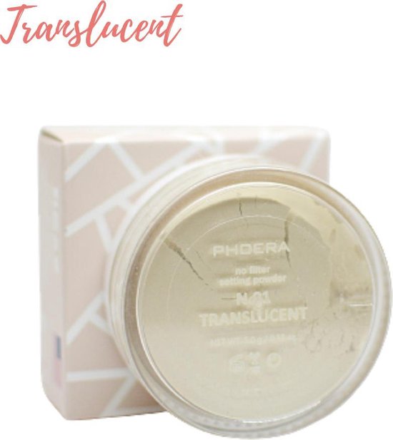PHOERA™ Setting Powder - 101 - Translucent | bol