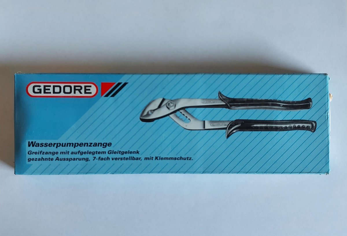 Gedore 145 Waterpomptang - 260 mm | bol.com