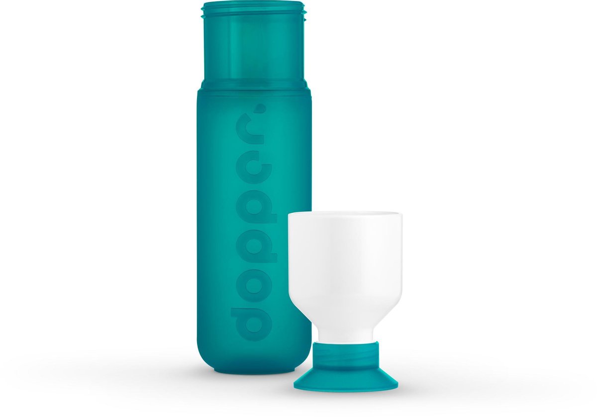 bol.com | Dopper Original Drinkfles - Tidal Teal - 450 ml