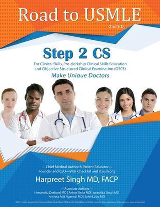 Road to USMLE, Step 2 CS, Harpreet Singh | 9781506906461 | Boeken | bol