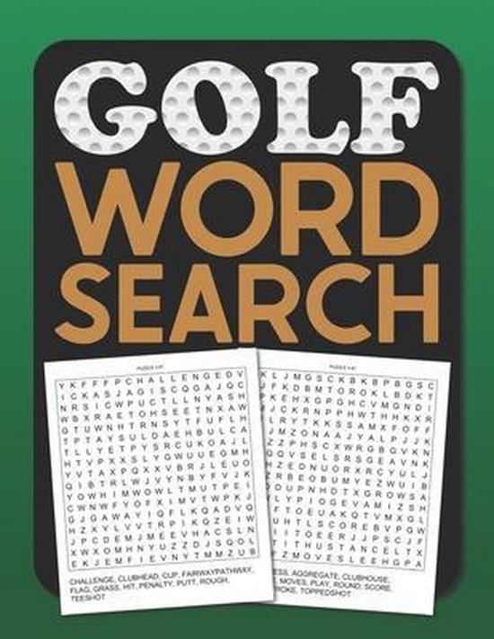 Golf Word Search, Emygolfing Publishing | 9798649414531 | Boeken | bol.com