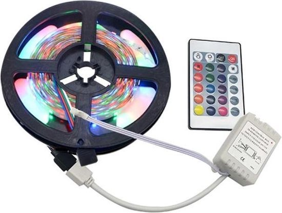 direct-ledverlichting YWXLight 5M 3528SMD Dimbare blote flexibele strip ...