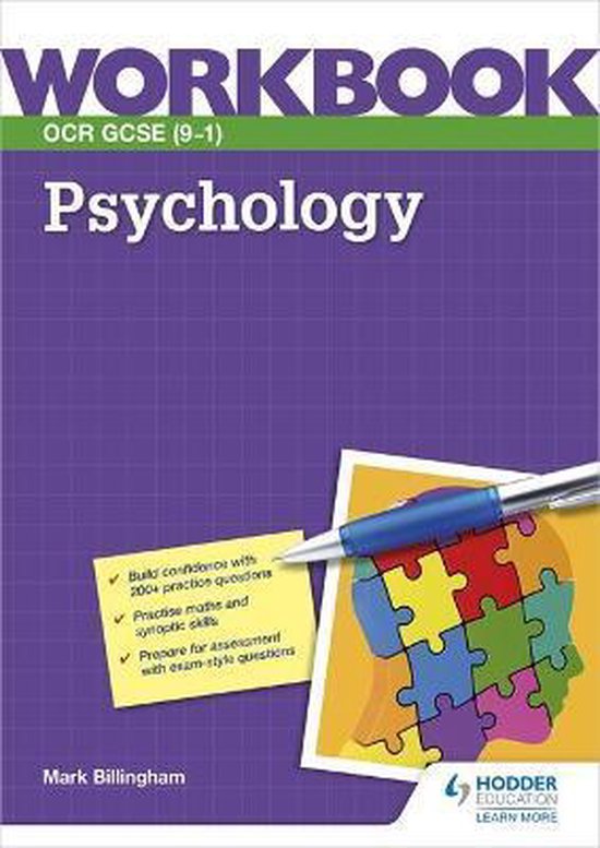 OCR GCSE (9-1) Psychology Workbook | 9781398316980 | Mark Billingham ...