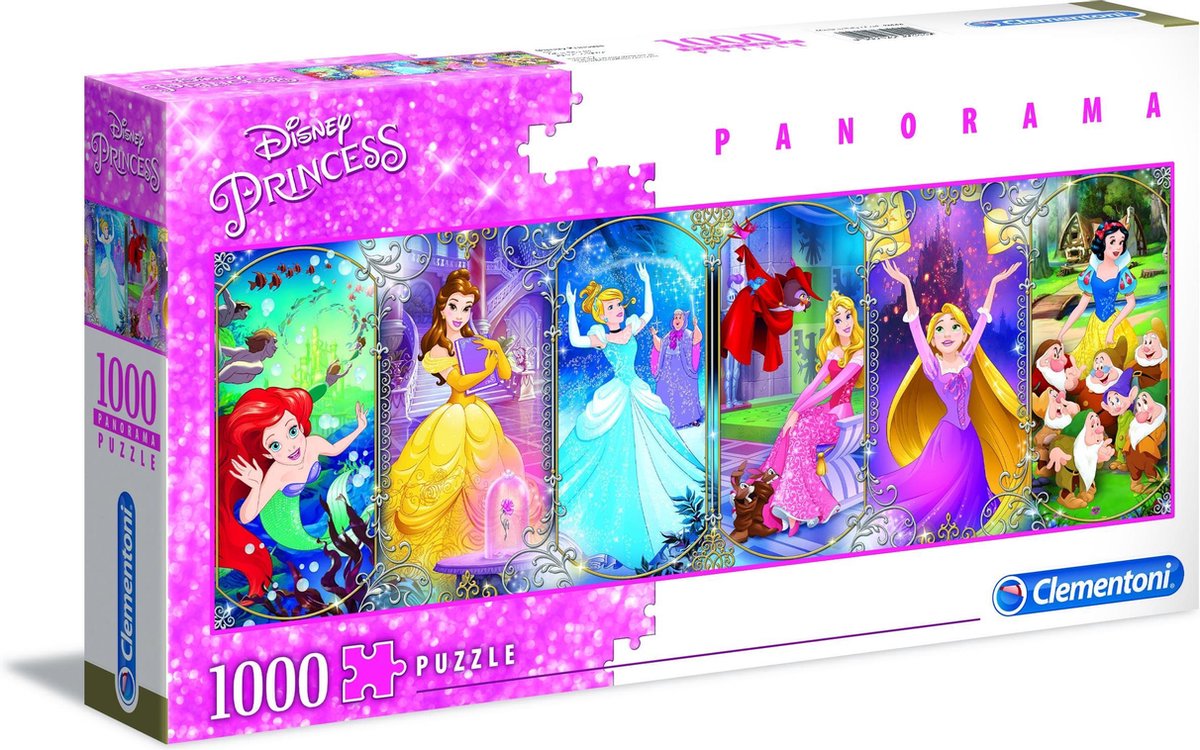 Clementoni Puzzels voor volwassenen - Princess (New Format), Panorama ...