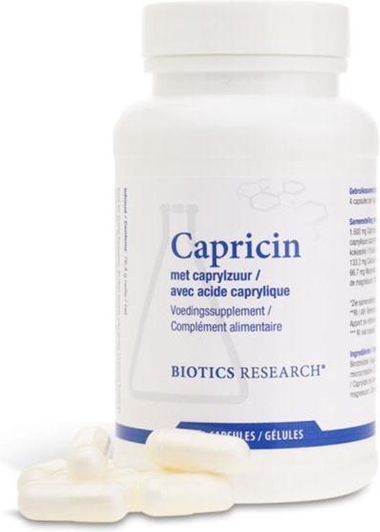 Biotics Research Capricin - 100 capsules | bol.com