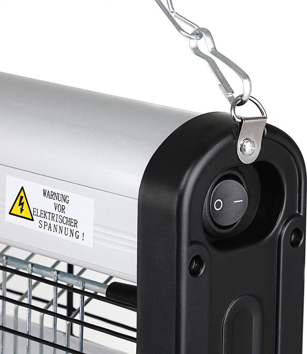 Monzana Elektrische Insectenlamp UV LED Muggenlamp Vliegenvanger – 2 ...