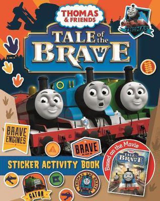 Thomas & Friends: Tale Of The Brave Movie Sticker Book | 9781405273138 ...