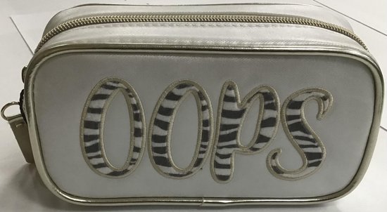 Top Model Beauty Bag Oops (wit) | bol.com