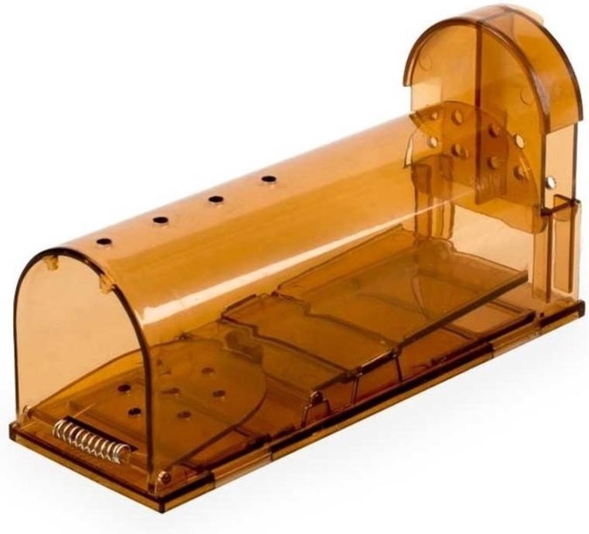 MM Eurotool Muizenval - Muizenvanger - Doorzichtige Kooi - 17 x 6 x 6.5 ...