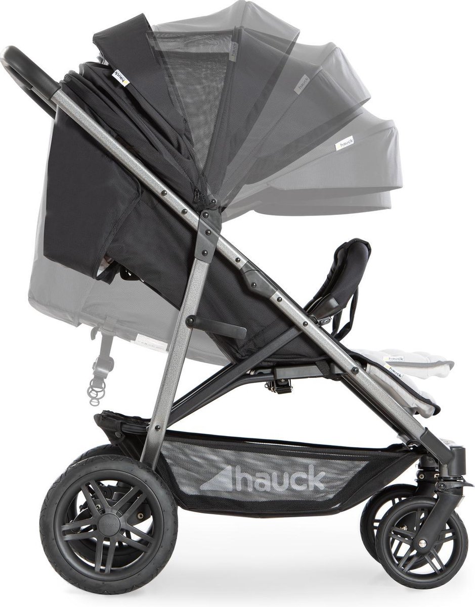 Hauck Rapid 3R Duo Kinderwagen - Silver/Charcoal | bol.com