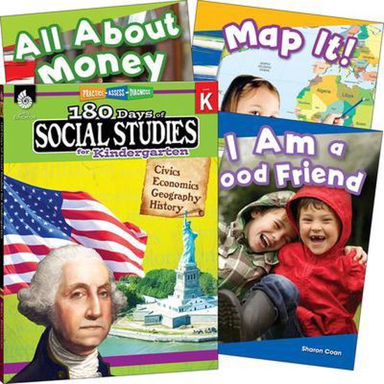 Learn-at-home - Social Studies Bundle, Grade K Set / 180 Days of Social ...