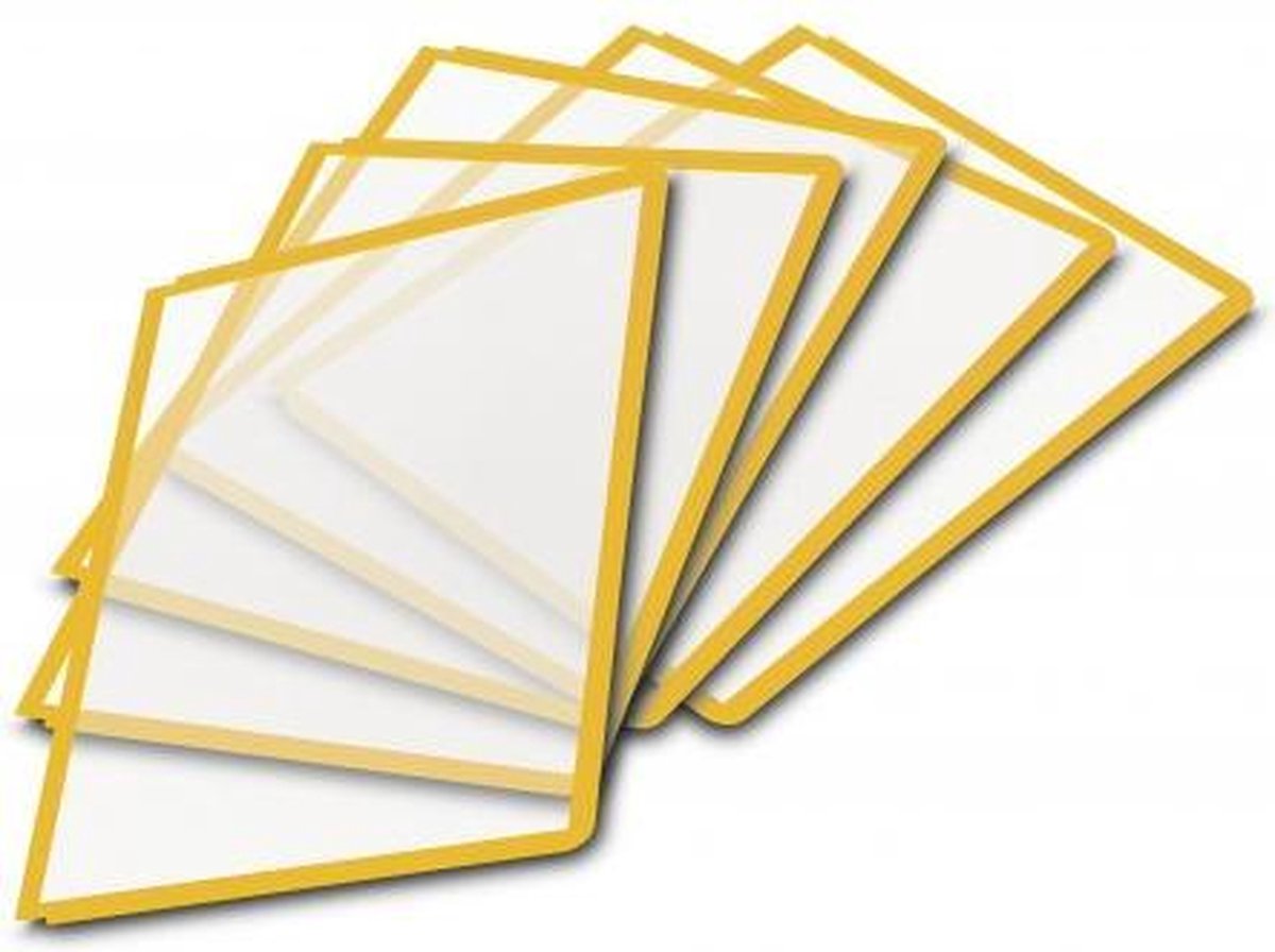 Durable - Sherpa Zichtmap - DIN A4 - Geel | bol.com