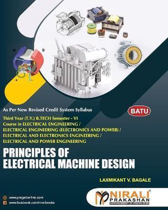 Principles of Electrical Machine Design | 9789389825930 | Laxmikant V Bagale | Boeken | bol