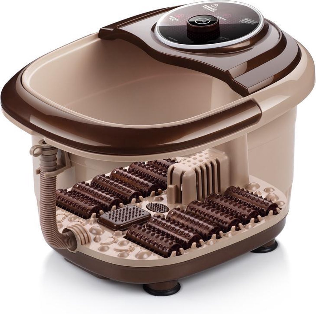 Dentools Bain de pieds avec massage - Bain de pieds XXL - Bain de pieds ...