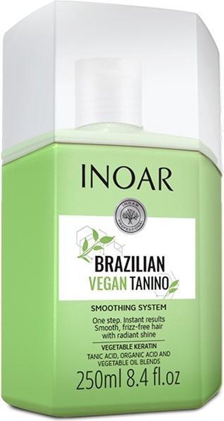 Inoar Brazilian Vegan Tanino Lissage Brésilien KERATIN TREATMENT | bol