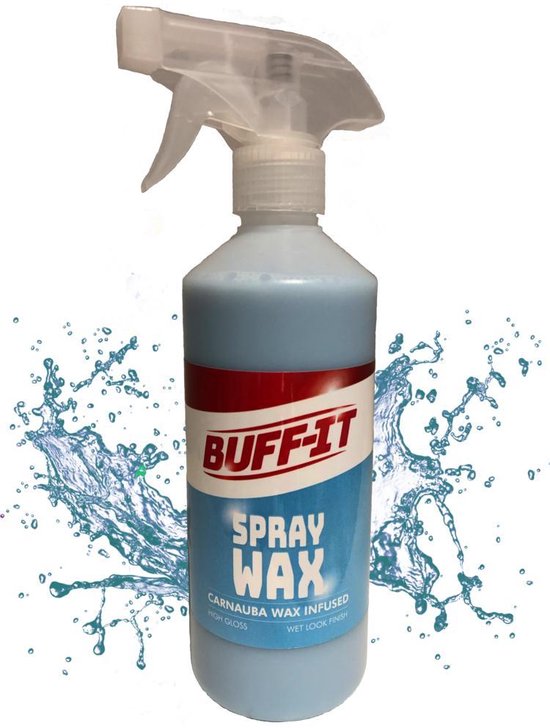 BUFF-IT - Spray Wax - Blinkende wagen - Diepe glans - Nano-coating ...