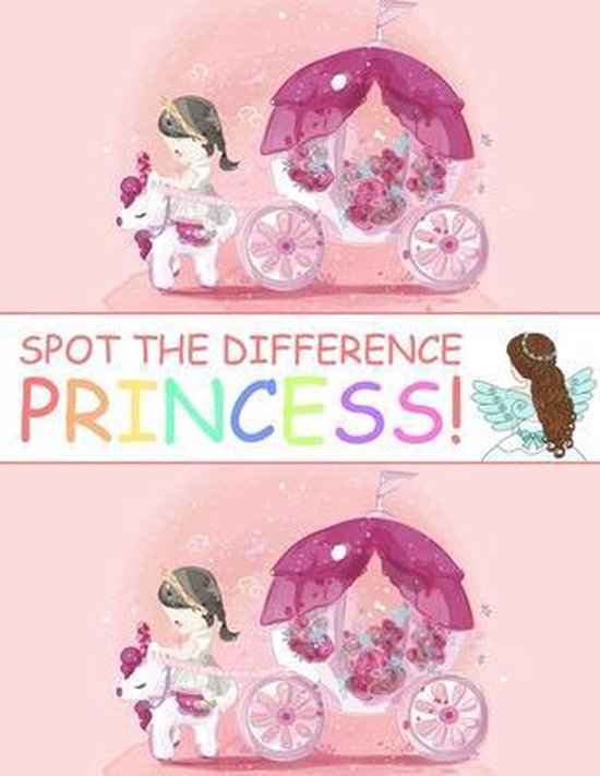 Activity Book for Kids- Spot the Difference Princess!, Nick Marshall ...