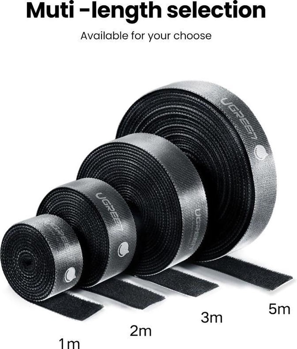 Ugreen Kabel Organiser 1 meter - Kabel management - Kabel Organizer ...