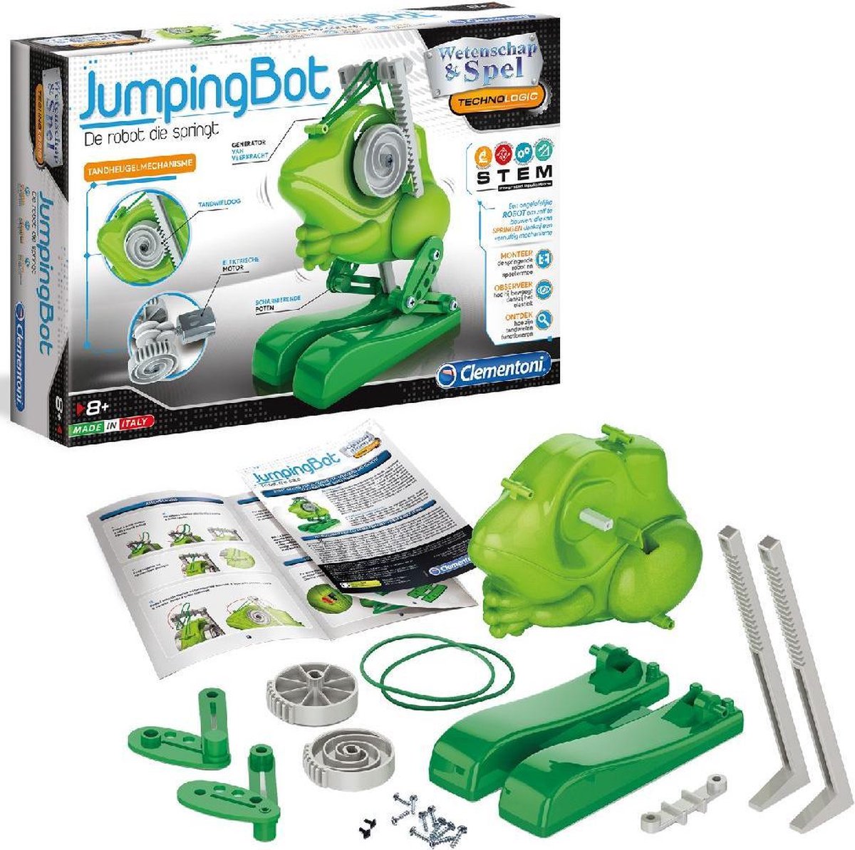 Clementoni Technologic Jumping Bot | Games | bol.com