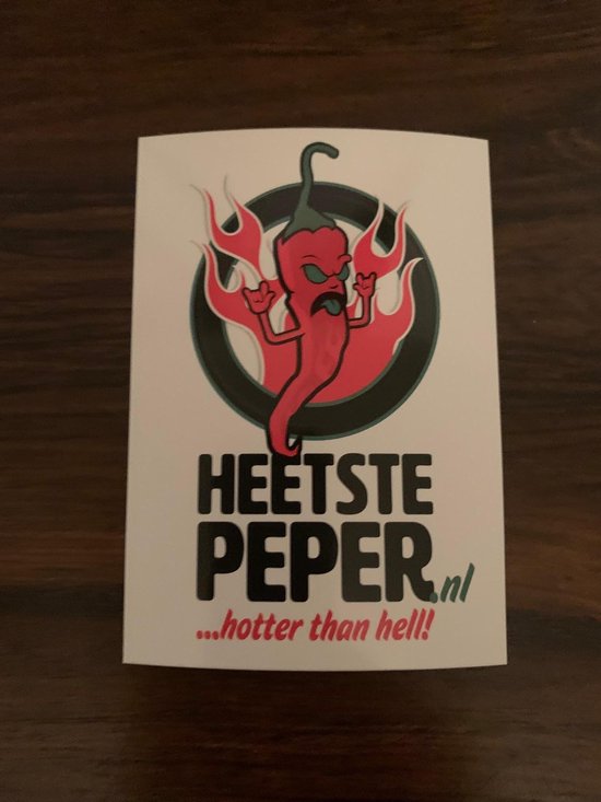 Ghost peper / Bhut Jolokia chili zaden /Tuin / BBQ /Extreme / Extreem ...