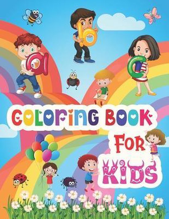 ABC Coloring Book for Kids, SakMijJab Publication | 9798722964861 ...