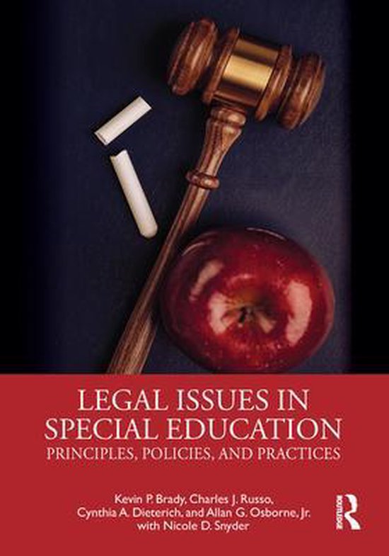 Legal Issues In Special Education 9781138323308 Kevin Brady Legal Issues In Special Education 9781138323308 Kevin Brady