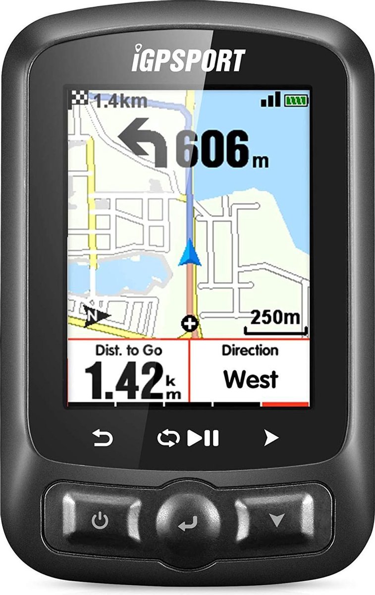 iGPSPORT iGS620 - GPS - Met Bluetooth - Fietscomputer - Draadloos ...