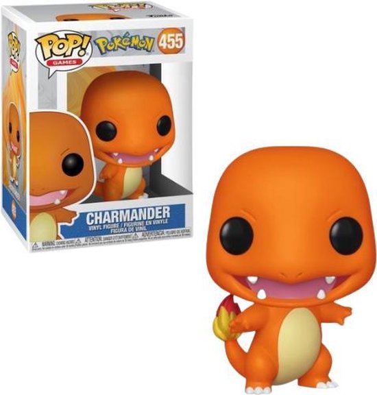 Charmander Pokémon Funko Pop! - #455 Verzamelfiguur | pokemon | Ash ...