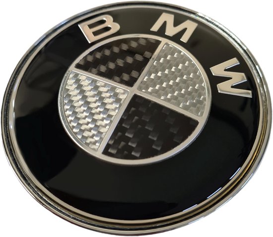 BMW carbon kofferklep embleem/logo 74mm [BMW 2-3-4 serie] 51148219237 ...