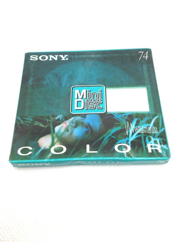 Sony 74 Min Recordable MD Minidisc Color Collection Shock ( Green ...