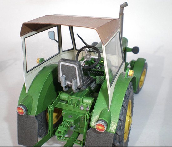 Zetor 50 Trekker Tractor Bouwpakket Karton - Toy Brick Lighting | bol