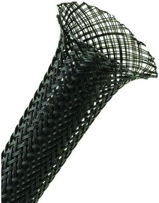 Gevlochten kabelkous uitrekbaar - diameter: Ø45 mm - 5 m | bol.com