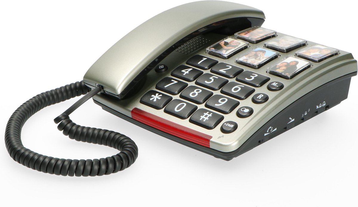Profoon TX-560 Big Button Telefoon - Bel direct je meest dierbare en ...