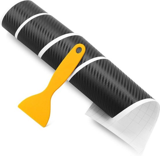 Kofferbak Bescherming Beschermlijst Lijst Achterbumper Auto Rood Carbon ...