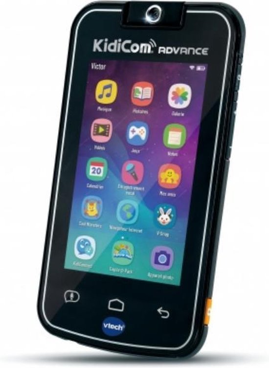 VTech KidiCom Advance Noir - Kinder smartphone/tablet | bol