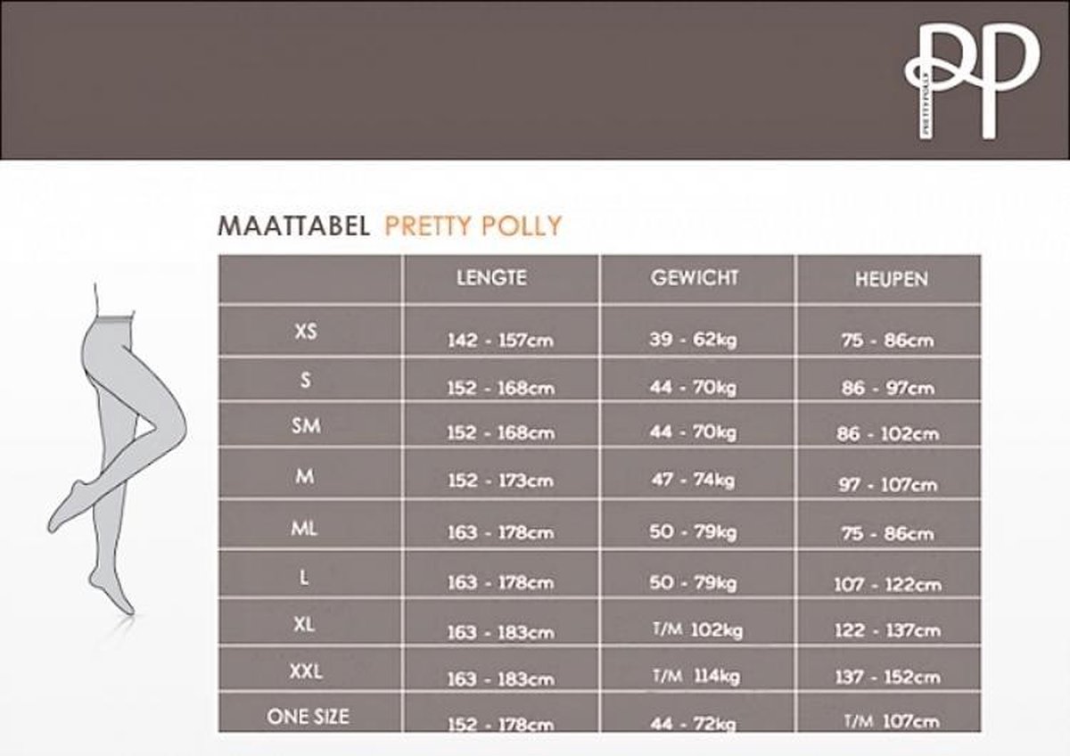 Pretty Polly 2 paar 15 denier Everyday Tights XL Barely Black | bol.com