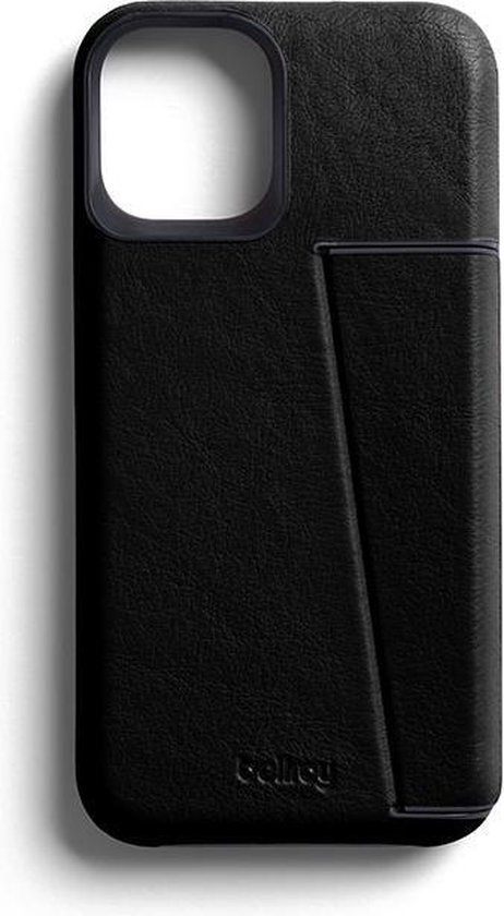 Bellroy iPhone 12 mini Case Leer - 3 Card (Black) | bol