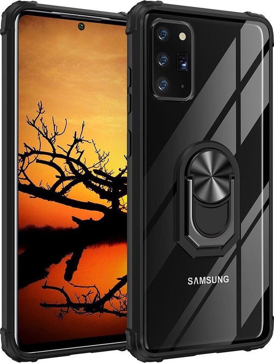 Samsung S20 FE hoesje - Samsung Galaxy S20 FE hoesje Kickstand Ring shock proof case... | bol.com