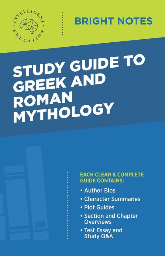 Bright Notes - Study Guide to Greek and Roman Mythology (ebook ...